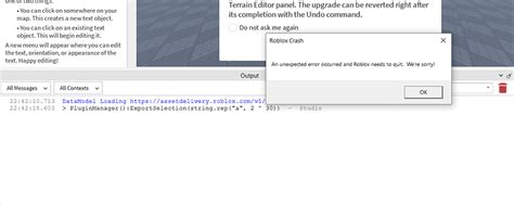 PluginManager Functions Crash Studio When Passing Long Strings Studio Bugs Developer Forum