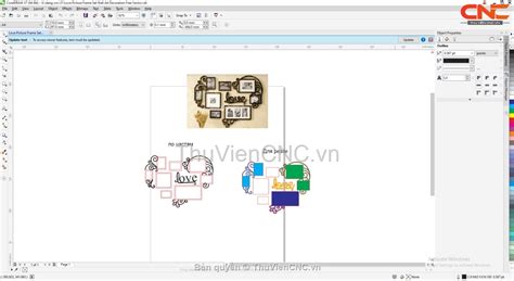 Bộ sưu tập Bộ thiết kế Tranh CNC 2D Trang trí miễn phí siêu độc đáo