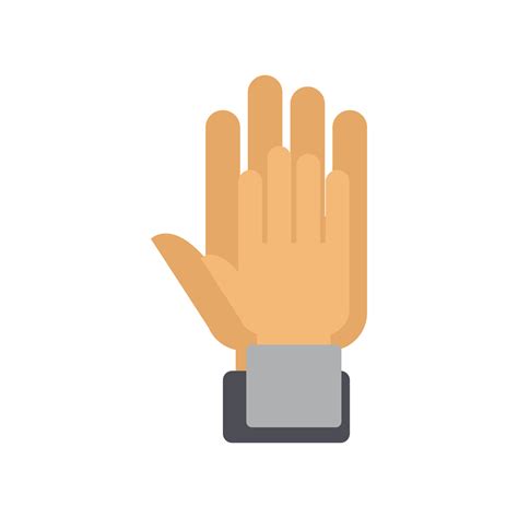 Hands Reliability Icon Flat Vector Safety Dependable 17337342 Vector