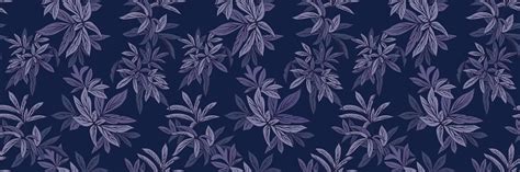 완벽 한 식물 패턴은 어두운 네이비 배경에 양식화 된 열대 잎입니다 아름 다운 나뭇 잎 프린트 직물 문구류 및 가정 장식에 이상적이며 차분하고 우아한 분위기를 불러일으킵니다
