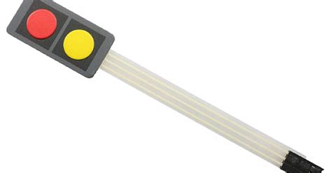 2 Key 21 Matrix Membrane Switch Keypad