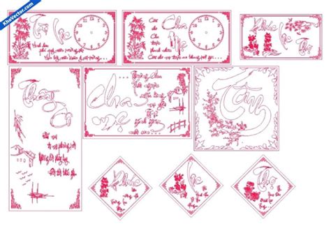 Cắt CNC họa tiết đôi cá chép File corel Vector com