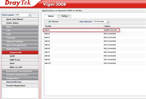 Vigor B Hướng dẫn cấu hình tên miền động DDNS DynDns No IP Internet