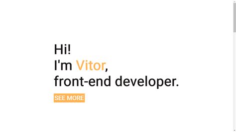 Github Vitorhfsgatsby Portfolio A Presentation In A Gatsby Page Of