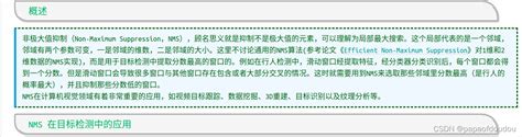 非极大值抑制（non maximum suppression，nms） csdn博客