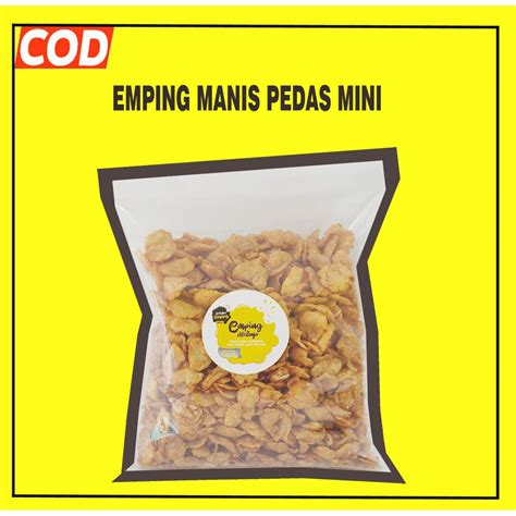 Jual Emping Melinjo Pedas Manis Mini Keceprek Ceplis 1000gram Shopee Indonesia