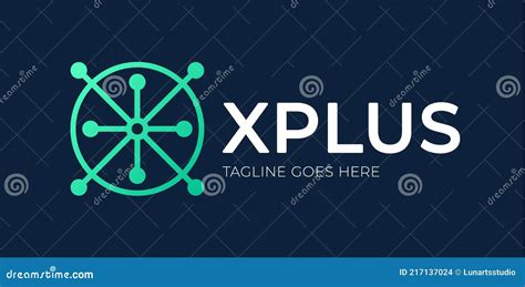 Letter X Medical Plus Logo Abstract Initial Letter X Logo Colorful