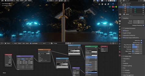 Blender 28 Eevee Metallic Rendering Issue Rblender