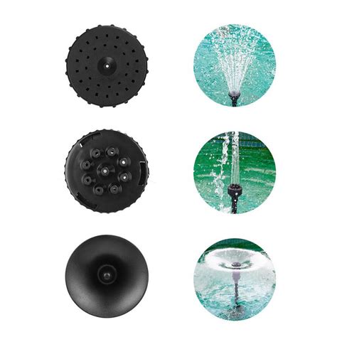 Badu Bg 1 комплект глави за разпръскване на воден фонтан градинско езерце глава на дюза за