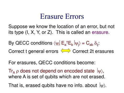 ppt quantum error correction powerpoint presentation free download