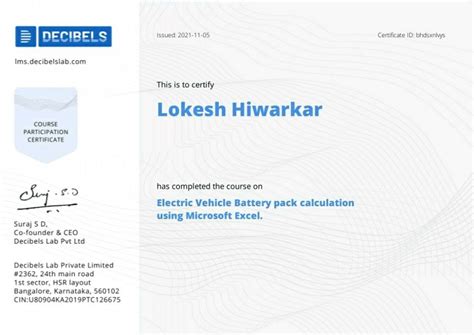 Lokesh Hiwarkar On Linkedin Decibels Electricvehicle