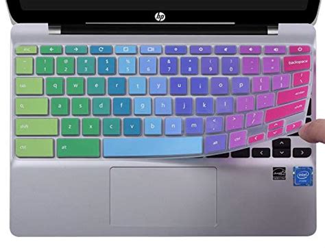 Colorful Keyboard Cover For HP 11 6 Inch Chromebook HP Chromebook X360 11 6 Inch HP