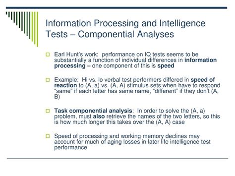 Ppt Aging And Intelligence Powerpoint Presentation Free Download