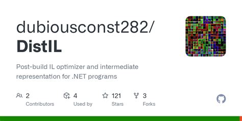 DistIL Docs Api Walkthrough Md At Main Dubiousconst DistIL GitHub