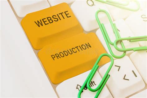 Text Showing Inspiration Website Production Business Approach Creating Sites With Layout