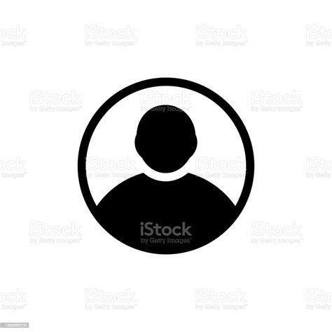사용자 프로필 로그인 또는 액세스 인증 아이콘 벡터 일러스트 이미지입니다 스톡 일러스트레이션 검은색에 대한 스톡 벡터 아트 및 기타 이미지 Istock