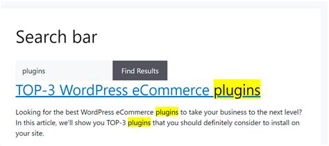 How To Highlight Search Terms In Wordpress Without Coding