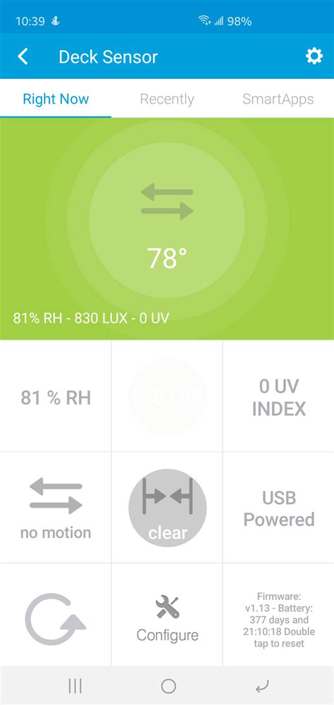 Aeotec Multisensor No Lux Uv Devices Integrations SmartThings Community