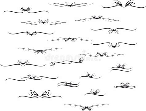 Decorative Element Divider Separator Stock Vector Illustration Of Decor Decoration 199576918