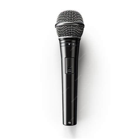Premium Photo Microphone Isolated On White Background