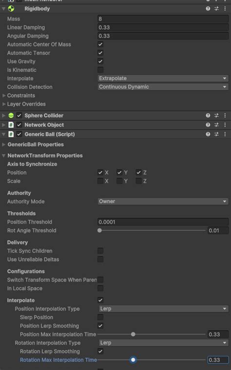 Information On Custom Networktransform Interpolator To Improve