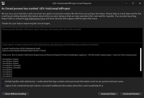 Ue5 Crashes When I Use Open Level Runrealengine