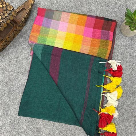 Mul Cotton Premium Saree Blousewala