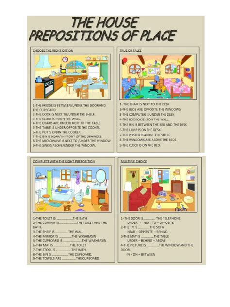 Practical Work Prepositions Pdf