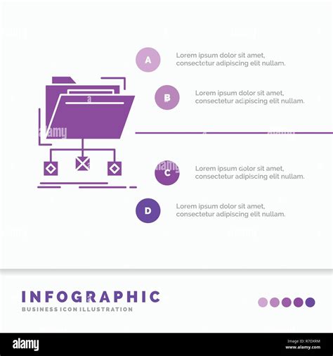 backup data files folder network infographics template for website