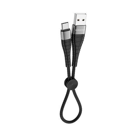 Кабель Usb Type C Borofone Bx32 Munificent Type C 0 25м 5a нейлон