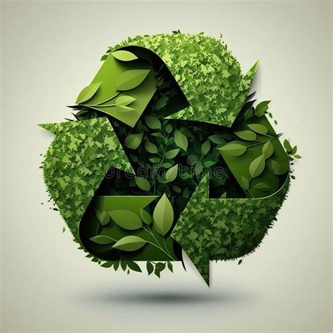 Green Triangular Eco Recycle Icons Stock Illustration Illustration Of Renew Recycling 276871988