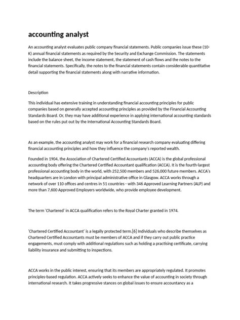 Account Analysis Pdf Accountant Accounting