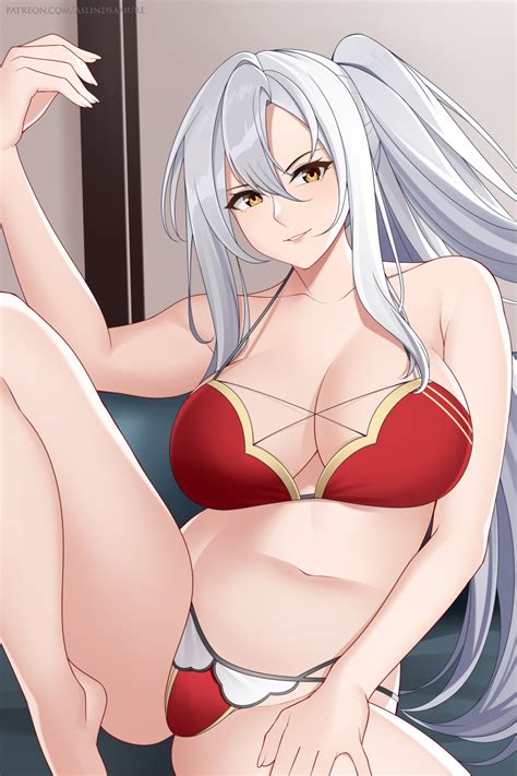 Rule 34 1girls Aslindsamure Azur Lane Big Breasts Breasts Drake Azur