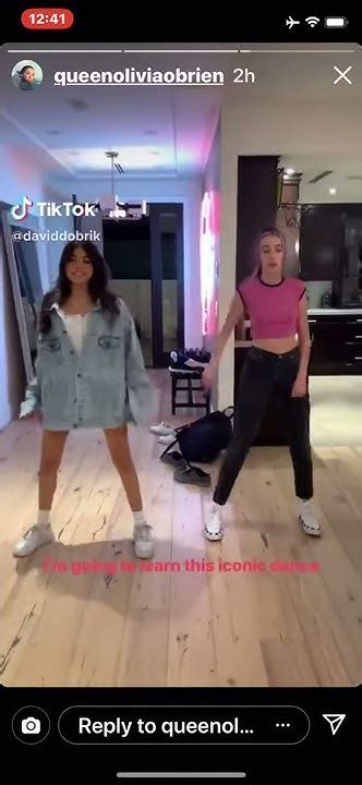 Olivia Obrien Tik Tok Dance Youtube