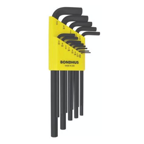 Bondhus Blx13xl Ballend Hex Key 13pcs Imperial Set 0050 38 B