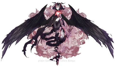 Anime Girl Demon Wings
