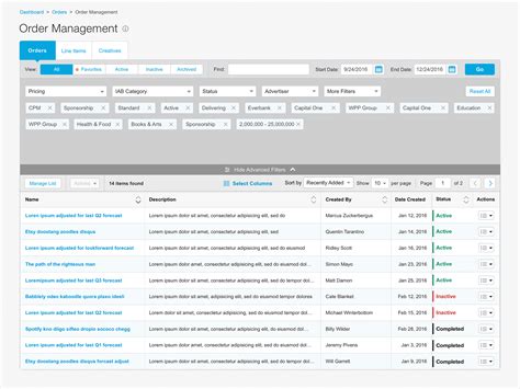 Advanced Filters And Column Selector For Data Tables • Dqode