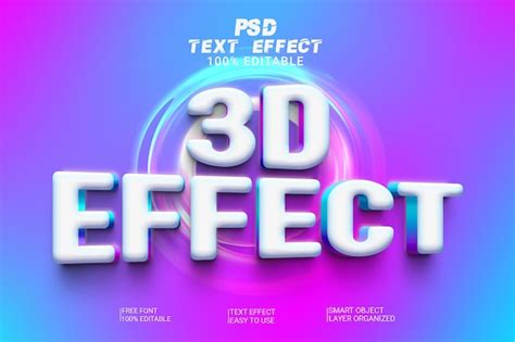 premium psd 3d effect text style effect psd file