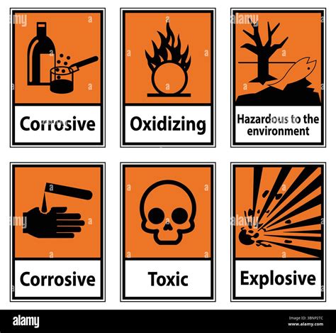 Danger Corrosive Materials Cut Out Stock Images And Pictures Alamy