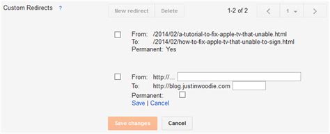 How To Setup Custom Redirects On Blogger To Point Old Urls To New