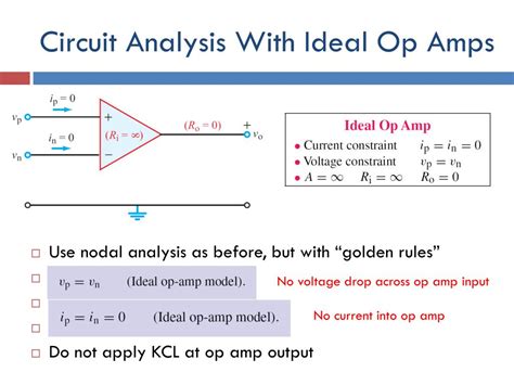 PPT 4 Operational Amplifiers PowerPoint Presentation Free Download ID 1588103