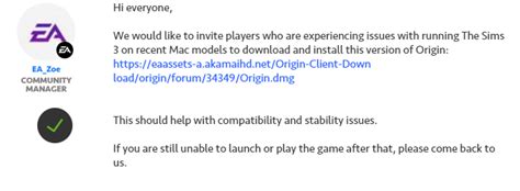 The Sims 3 Game Update For Mac Users February 19th 2016 Simsvip