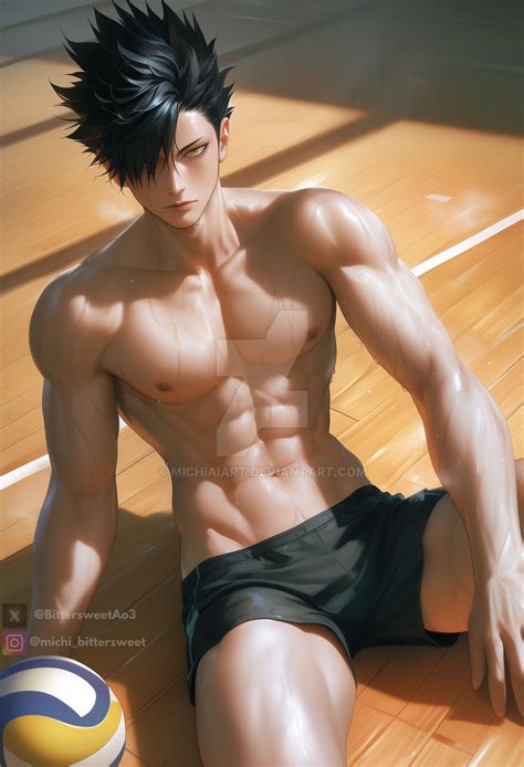Tetsuro Kuroo By Michiaiart On Deviantart