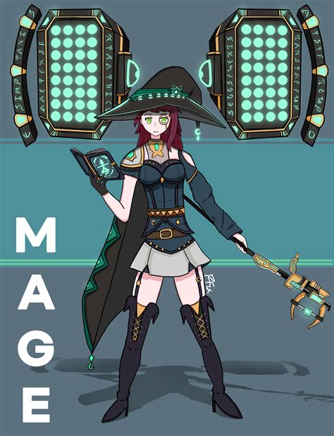 Artstation Phase Mage Character Design