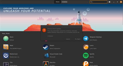 Pop Shop Wont Download Software R Pop Os