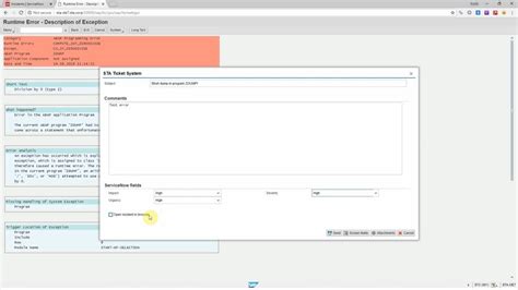 Create Tickets In 3rd Party Tools From Sap Fiori Webgui And Business