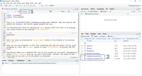 documentação com markdown literate programming com r notebook