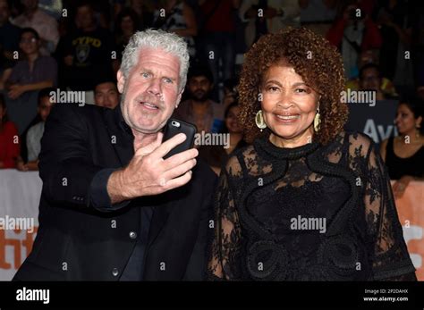 Ron Perlman Takes A Selfie With His Wife Opal Stone As They Arrive On