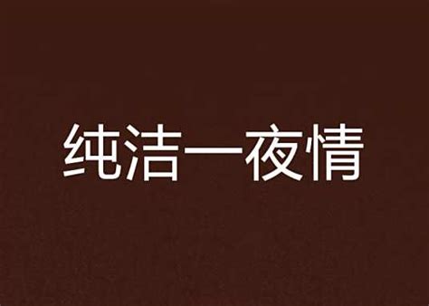 纯洁一夜情百度百科