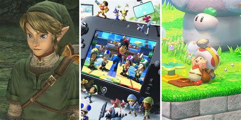 the best wii u games that use the gamepad